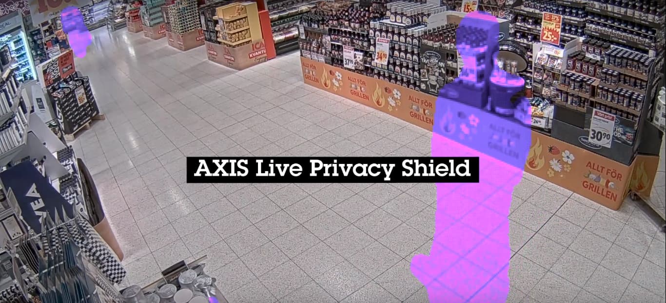 Privacy Shield di AXIS, la videosorveglianza senza problemi di privacy ...